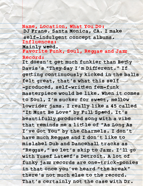 Big Ups with DJ Frane | Flea Market Funk