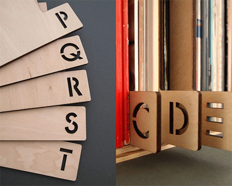 Bespoke Vinyl Record Dividers | Flea Market Funk